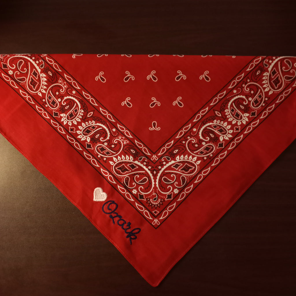 Camp Bandana- Ozark Embroidered – Brown Bag Etc