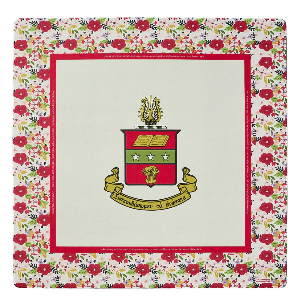 Mahjong Mat- Alpha Chi Omega – Brown Bag Etc
