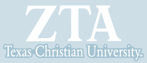 TCU Car Decal - Zeta Tau Alpha – Brown Bag Etc
